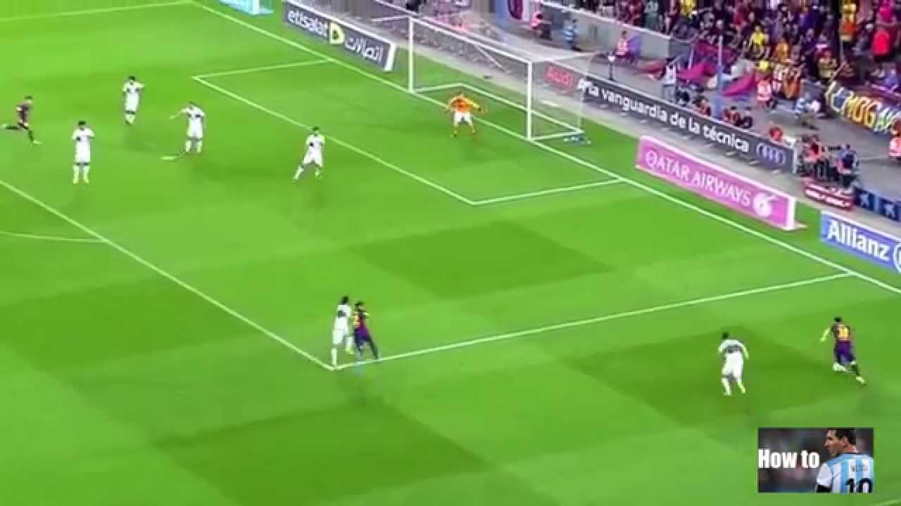 Play like Messi - Footwork 1: The Back Feint - YouTube