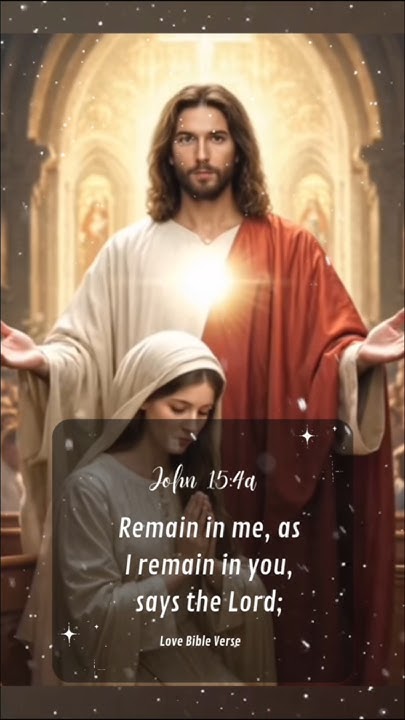 John 15:4a, 5b #bible #bibleverse #lovebibleverse #verse #dailyverse # ...