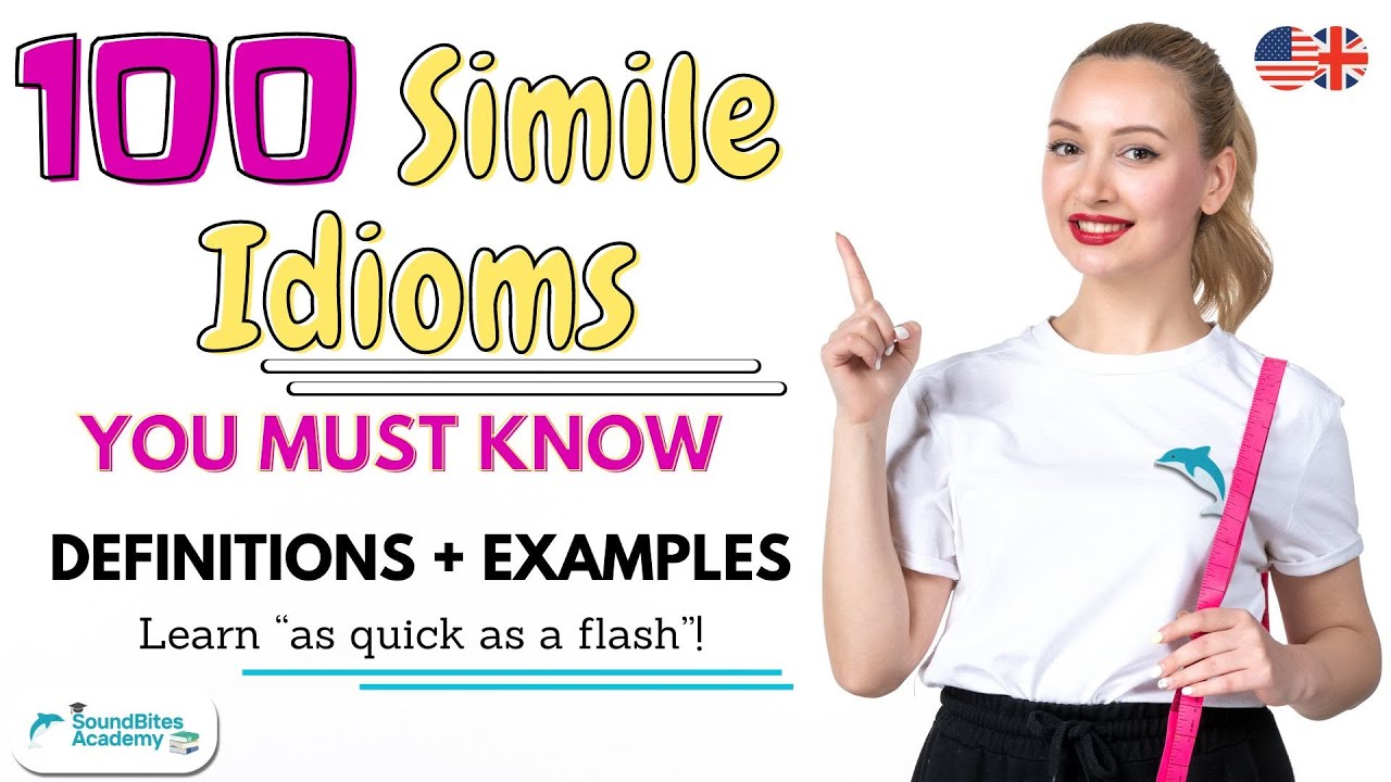 Learning Idioms is AS Easy AS ABC 👌 100 English Similes + Real-life ...