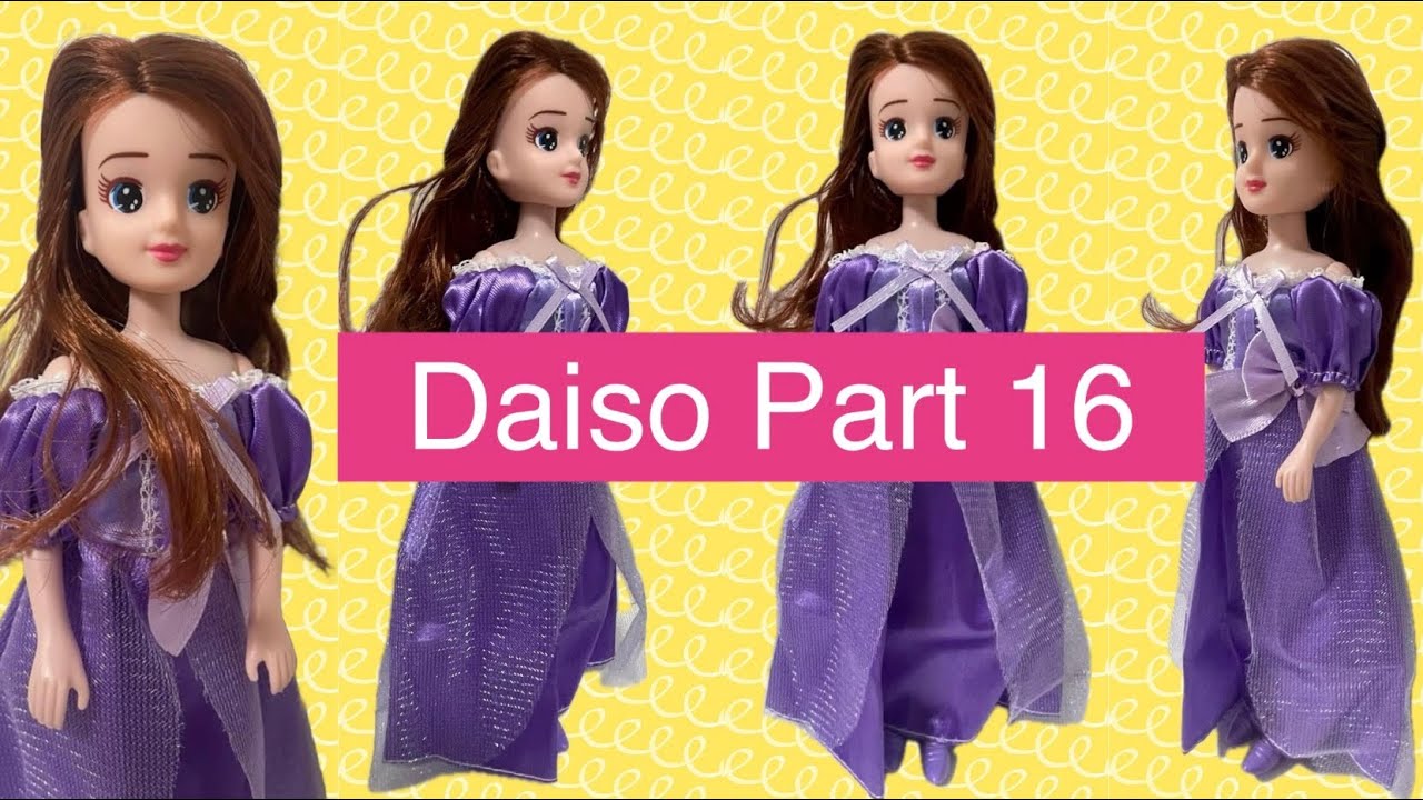Daiso Dress Up Doll Part 16 - YouTube