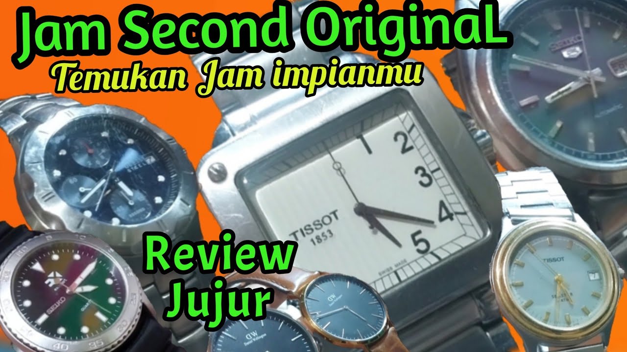 JAM SECOND ORIGINAL, DAPATKAN JAM IMPIANMU DISINI ️ - YouTube