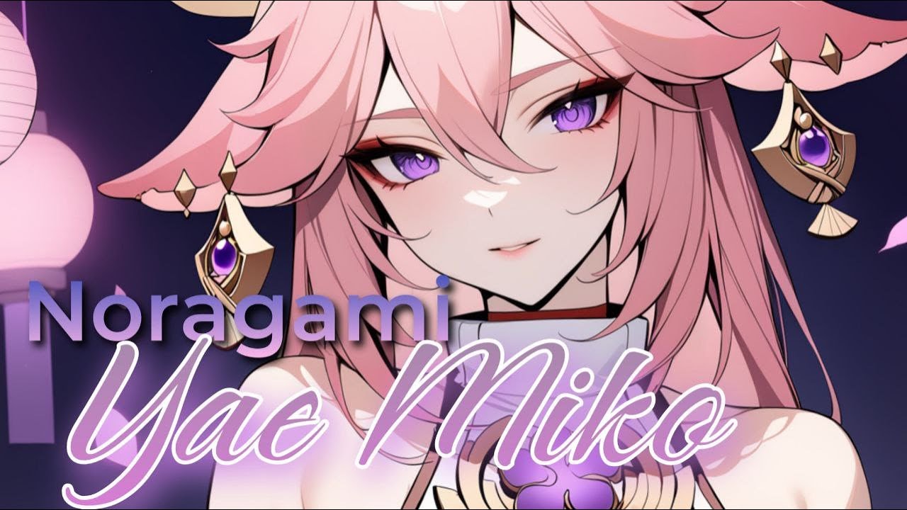 🦊ЛИСА БОЛЕЕТ НО ПОЁТ ОПЕНИНГ ЛЮБИМОГО АНИМЕ☕ геншин Яэ Мико - Yae Miko ...