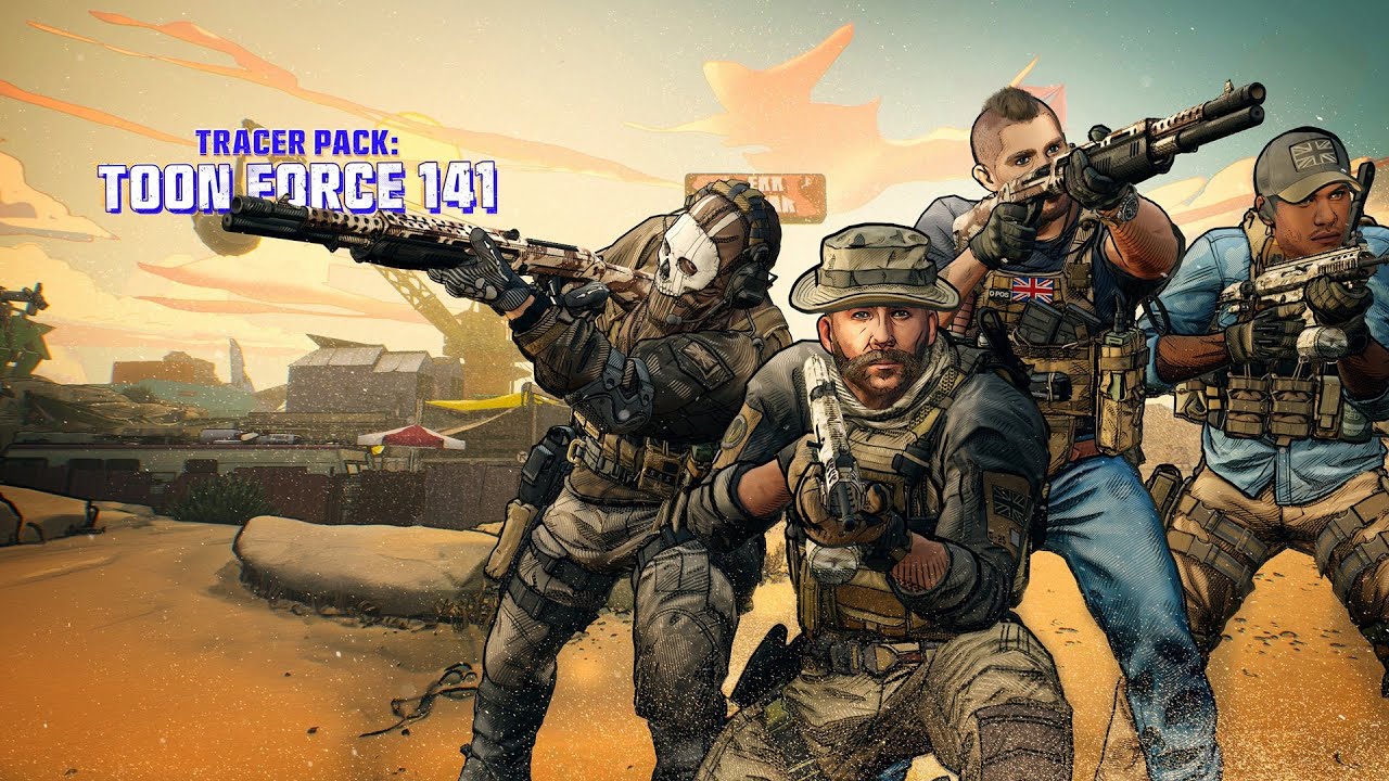 NEW TOON FORCE 141 SKINS AVAILABLE IN CALL OF DUTY MODERN WARFARE 3 ...