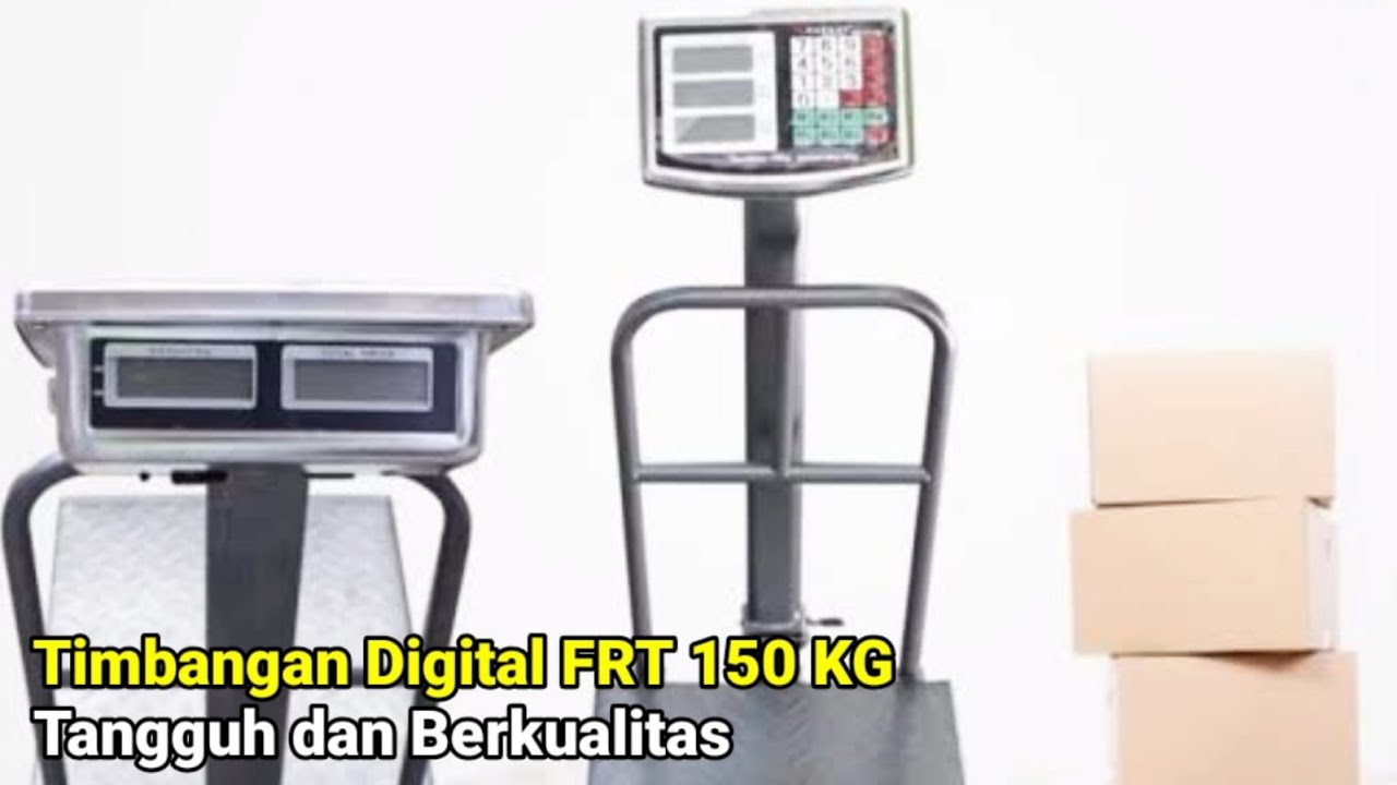 Timbangan Digital FRT Vietnam 150 KG - YouTube