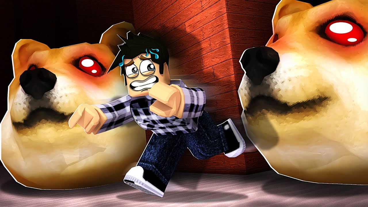 CES TÊTES GÉANTE DE CHIENS FOUS ME CHASSE PARTOUT DANS ROBLOX !! (Doge ...