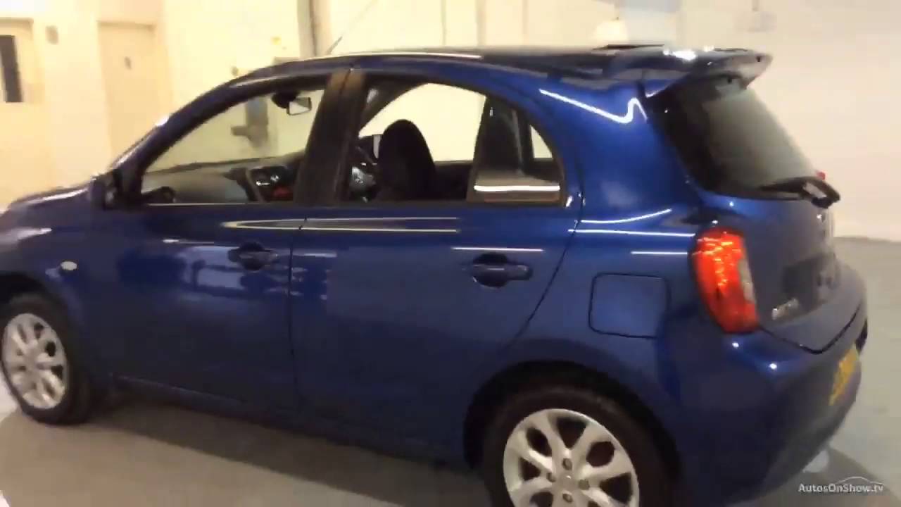 NISSAN MICRA ACENTA BLUE 2013 - YouTube