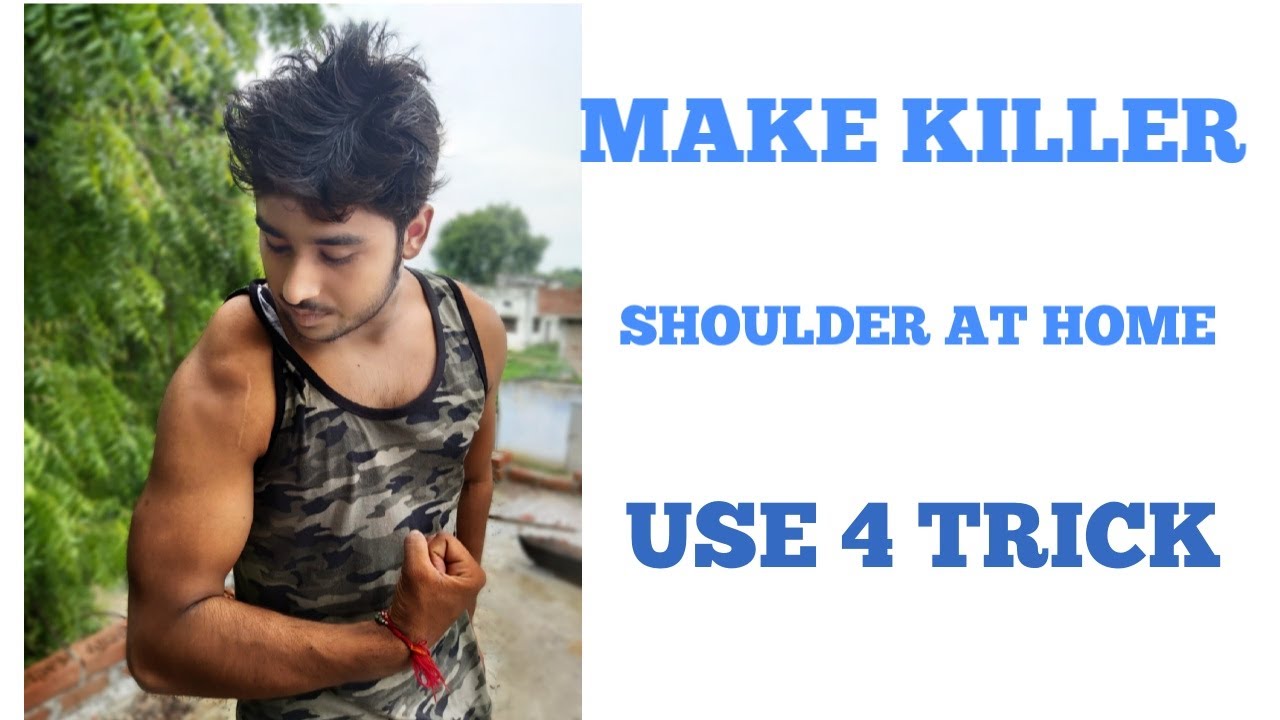 KILLER SHOULDER TRICK AT HOME || BIGGER SHOULDER AND GOOD GROWTH OF ...