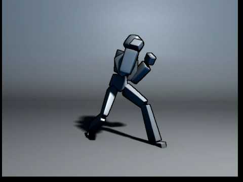 Blender3D Boxe animation - the boxer.avi