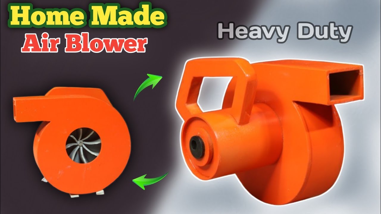 How To Make Air Blower || At Home || Air Blower Banane Ka Tarika ...
