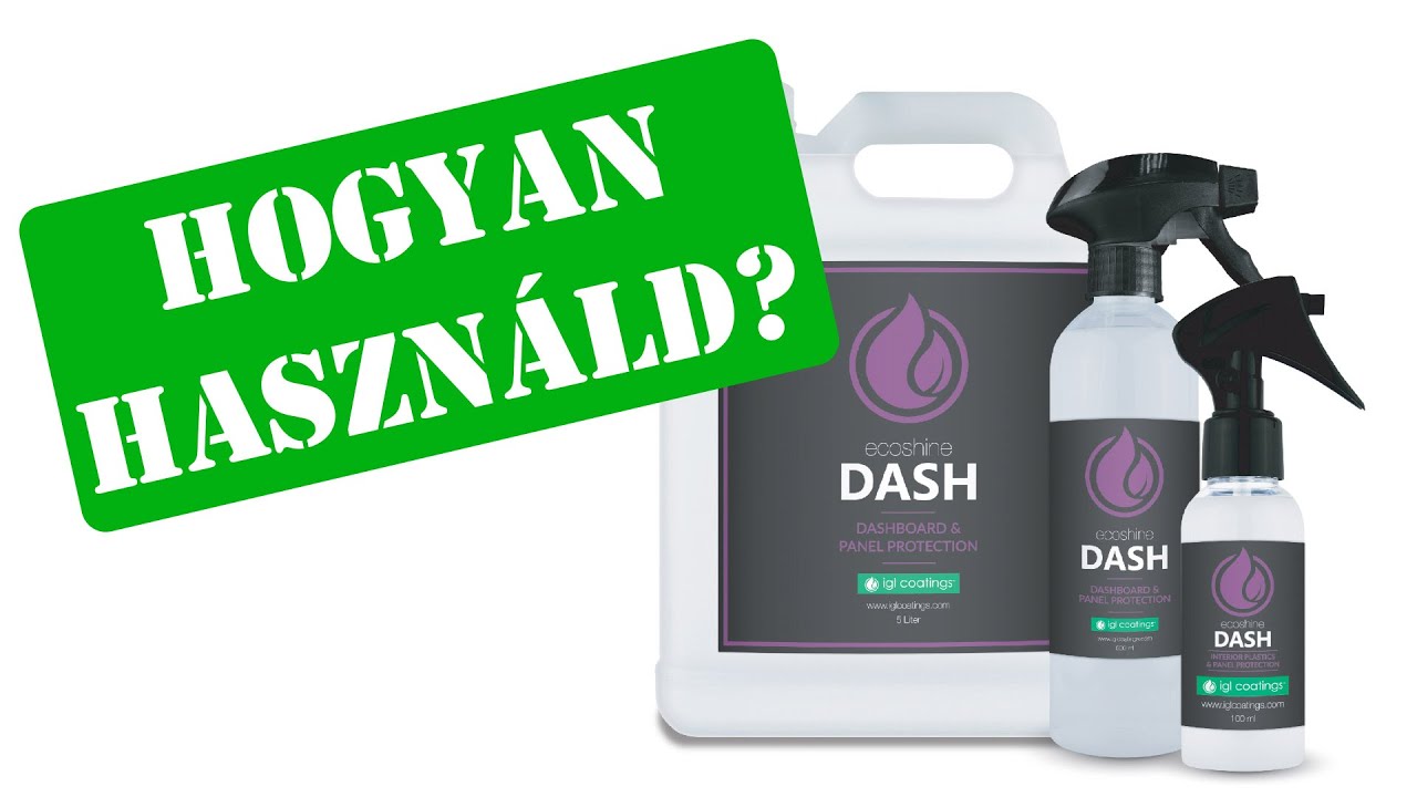 IGL DASH az új kedvenc műszerfalápolód - Hogyan használd? - YouTube