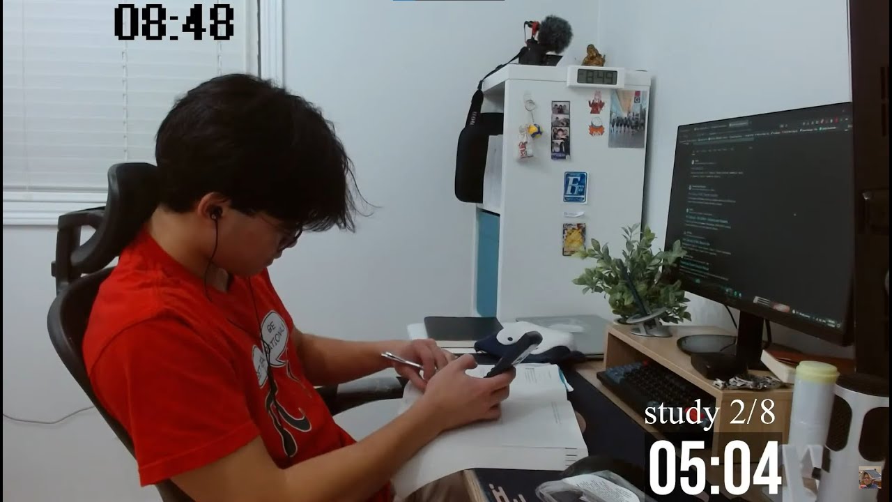 lock in and study w/ me + rain noise (25/5) Pomodoro - YouTube