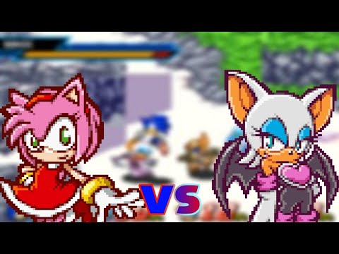Sonic Battle - Amy VS Rouge - YouTube