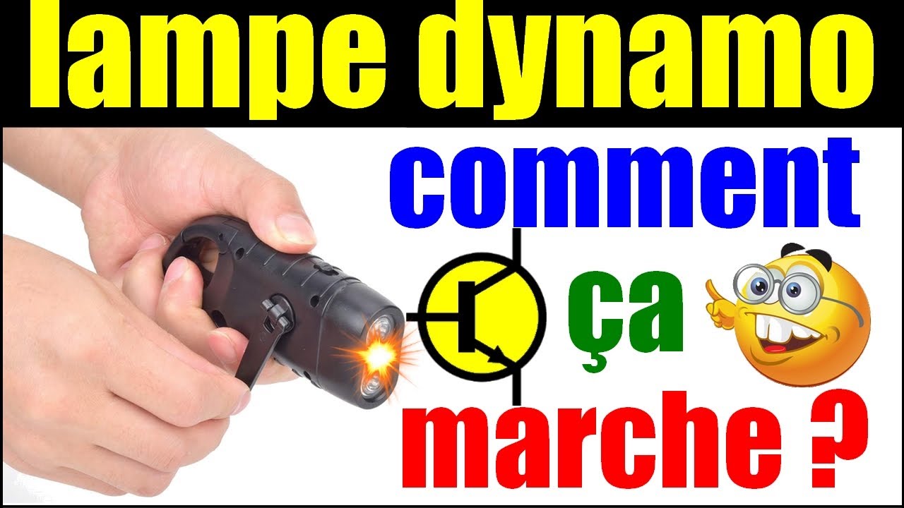 Lampe led dynamo électronique en panne de charge batterie - electronic led dynamo lamp repair ...