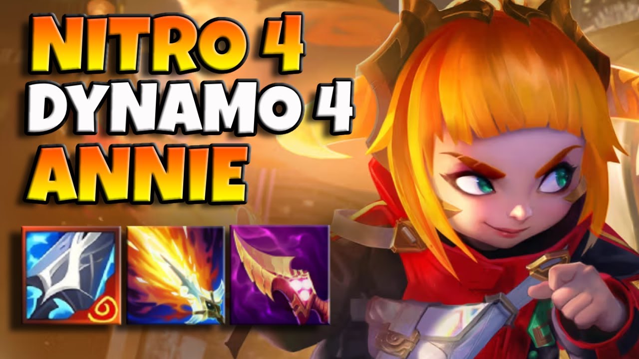 Dynamo nitro with Annie was fun! TFT SET 14 - YouTube