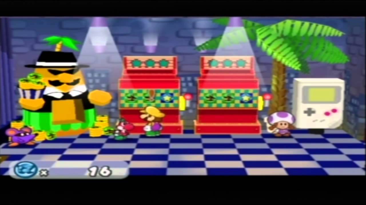 Let's Play Paper Mario TTYD (Bonus 4) - Pianta Parlor, Super Luigi, and ...