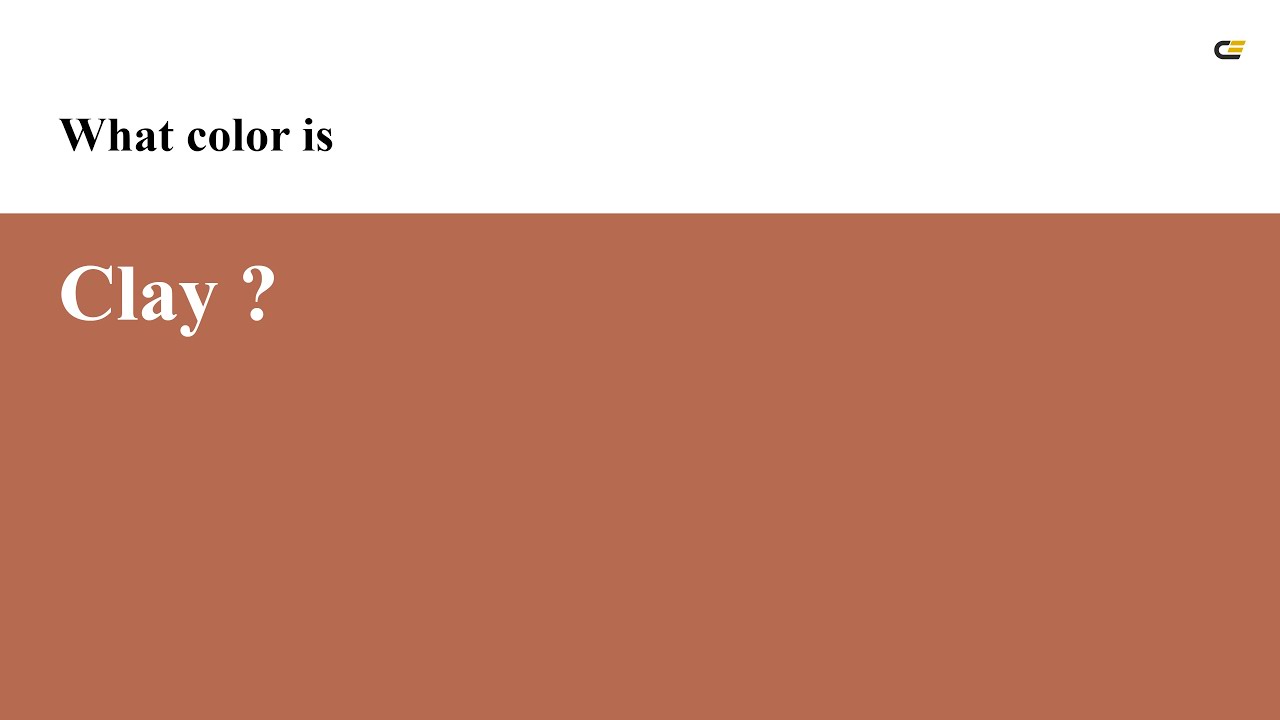 Clay color #b66a50 hex color - Orange color - Cool color b66a50 - YouTube