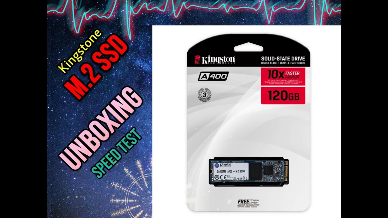 M.2 SSD UNBOXING. Kingston M.2 SSD Speed Test. ssd speed test. ssd ...