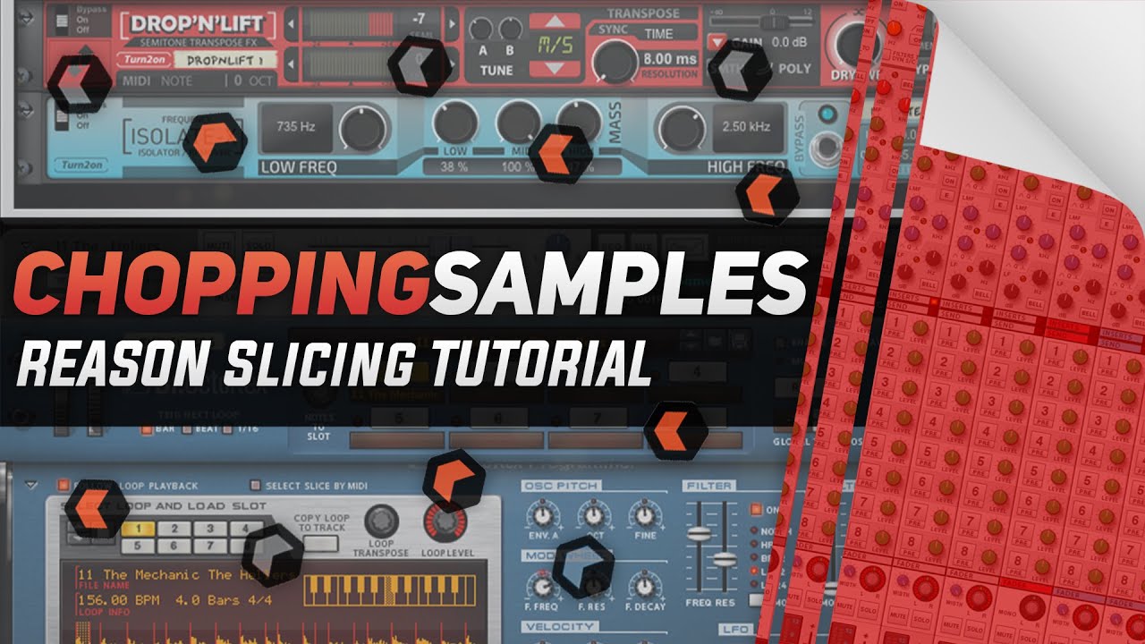 How To Chop Loops and Sample With Dr Octo Rex | Reason Slice Edit - YouTube
