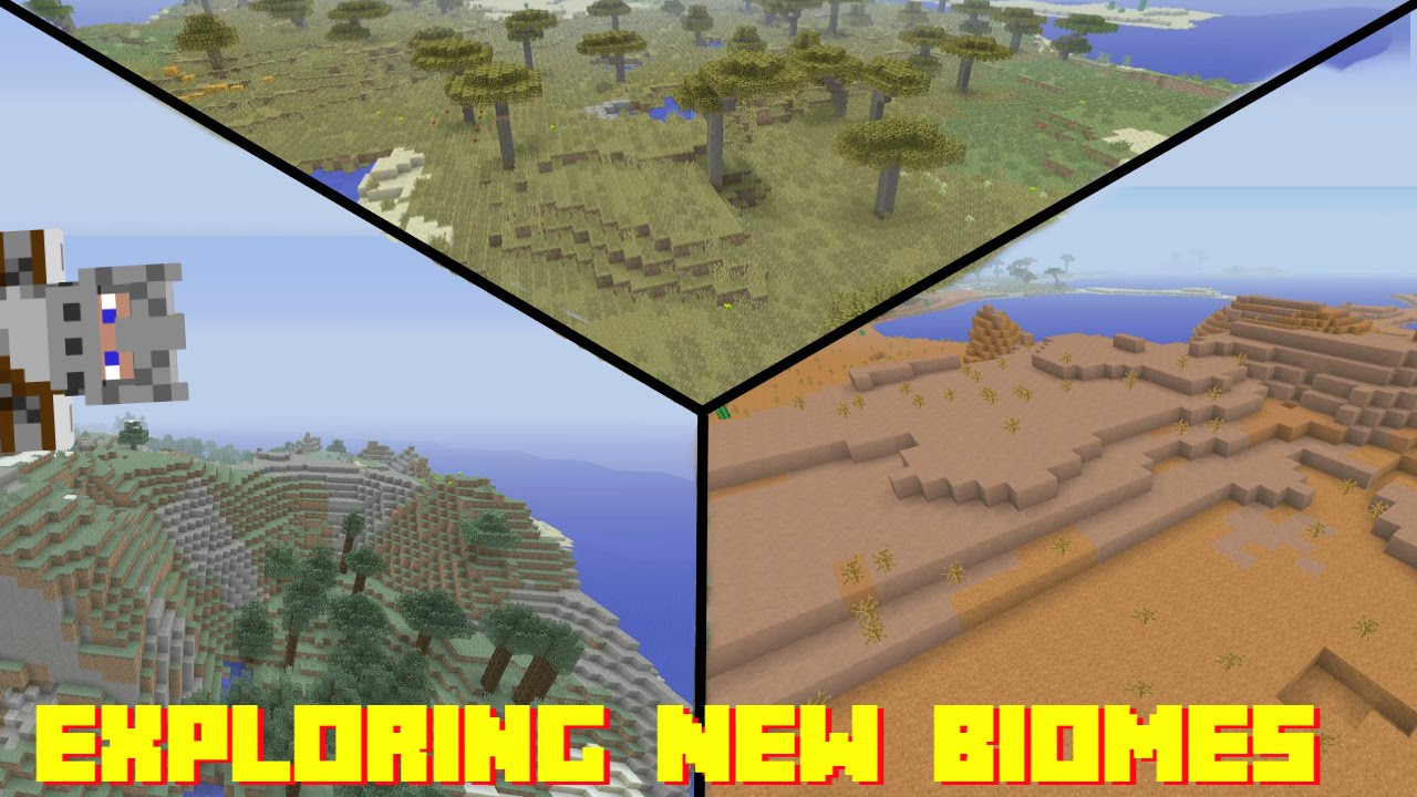 Minecraft Let's Play - Exploring New Biomes [103] - YouTube