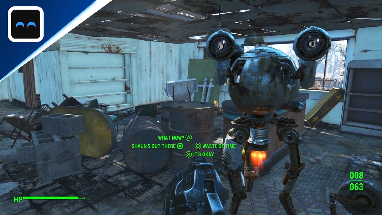 Beginning Gameplay Fallout 4 PS4 - YouTube