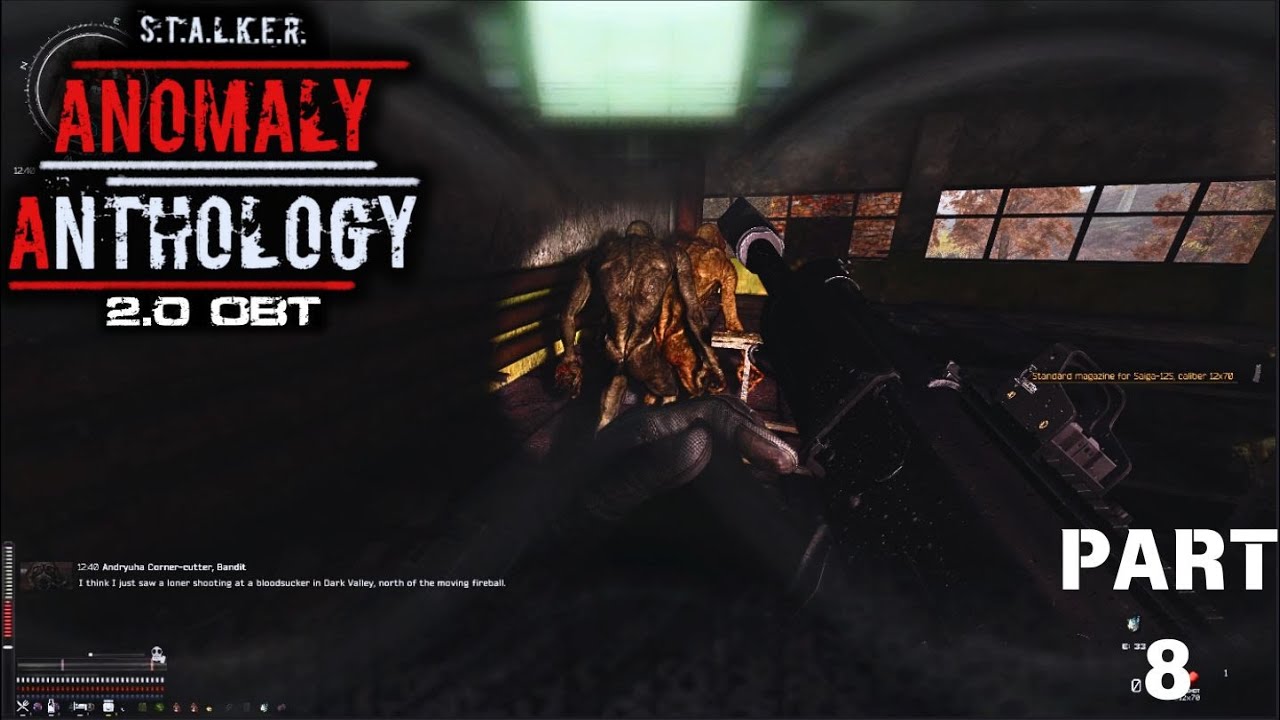 Stalker Anomaly Anthology 2.0 OBT Gameplay Part 8 (Dark Scape & Valley ...