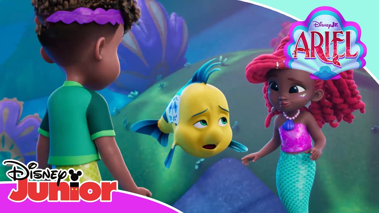 Ariel trener Fomle | Ariel | Disney Junior Norge - YouTube