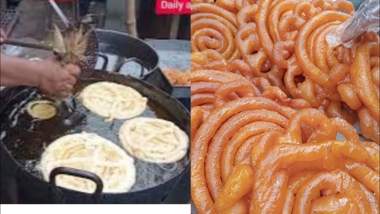 Shahi jelabi making in India. Best jelabi making with low price.# ...