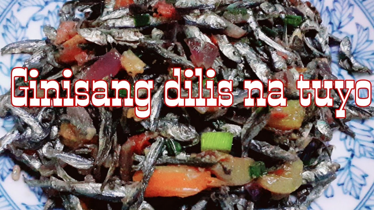Ginisang dilis na tuyo||quick and easy dilis recipe||#healthy_and ...