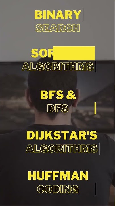 Five Algorithms Every Programmer Should Know - YouTube