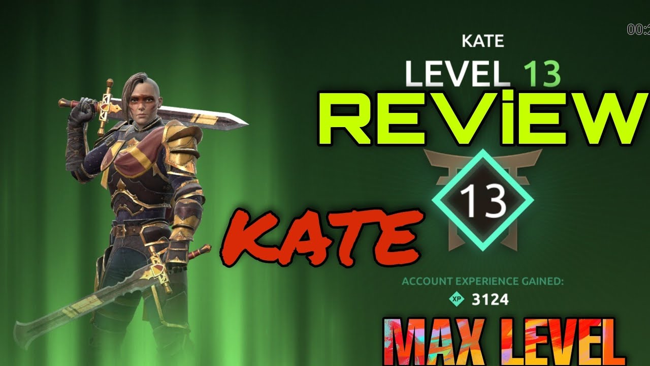 Shadow Fight Arena - KATE LEVEL 13 REViEW | MAX LEVEL KATE - YouTube