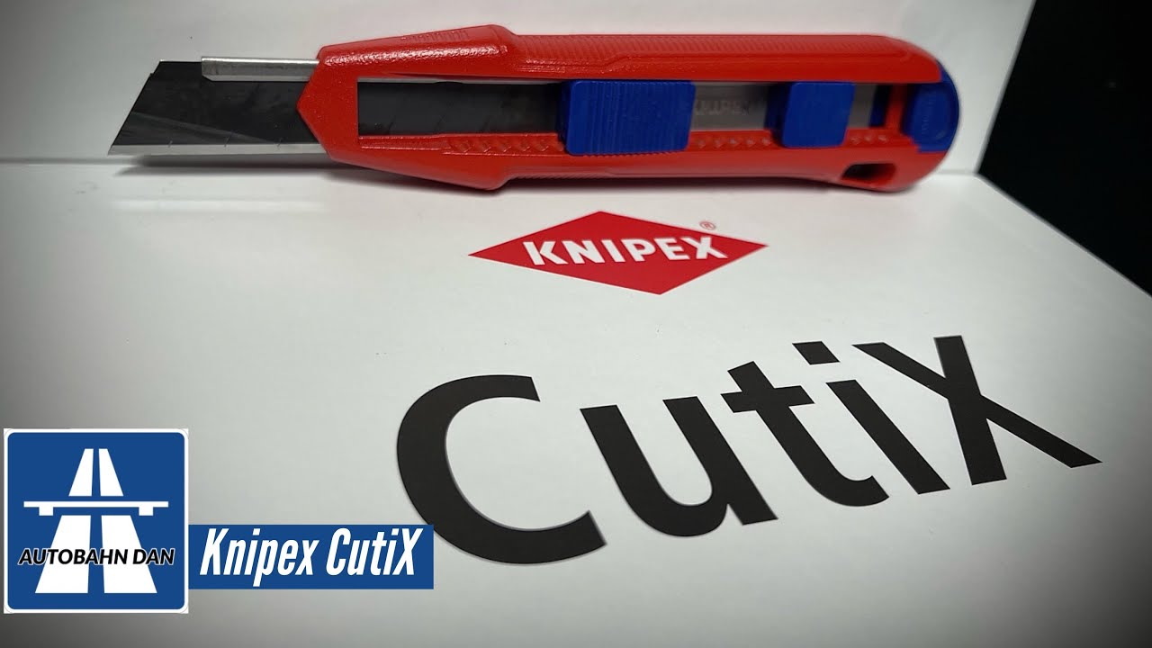 Knipex CutiX Universal Knife 90 10 165 BK - YouTube