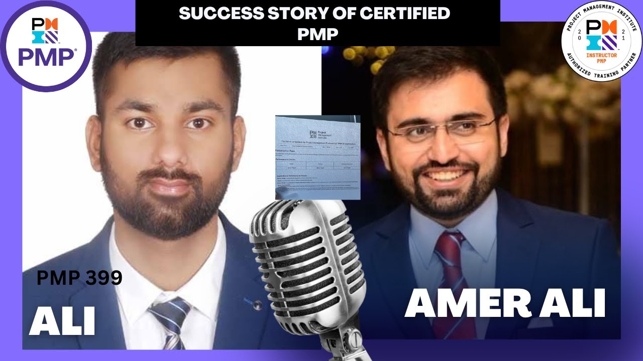 PMP 399| How Ali cleared PMP from Bahrain in 14 Days|PMP with Amer Ali ...