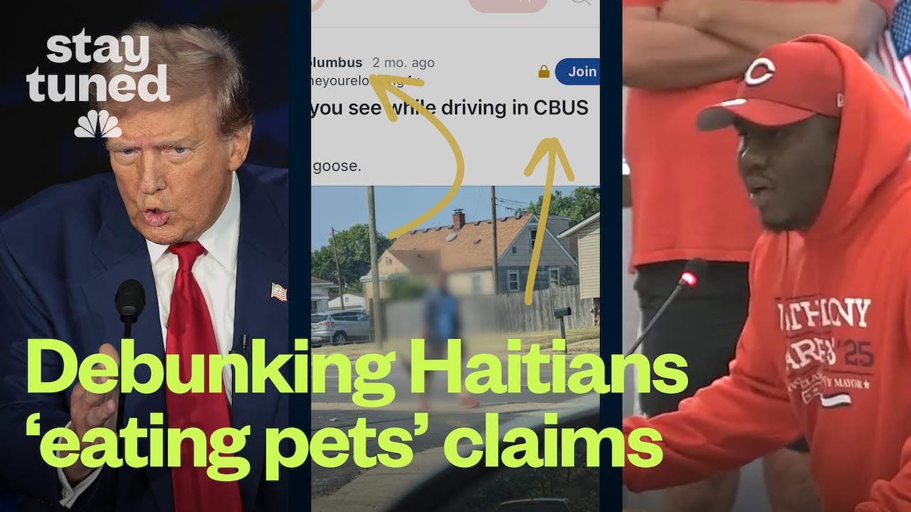 Where did false claims that Haitians are ‘eating pets’ in Ohio come ...
