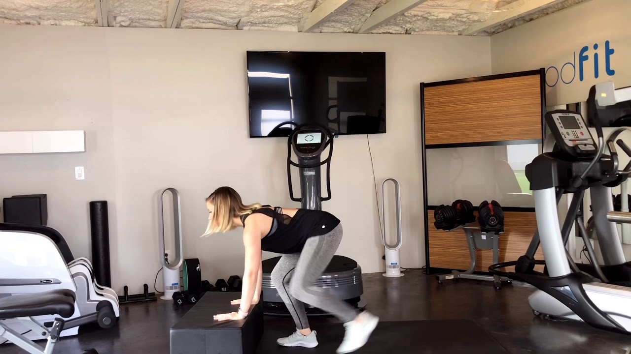 Modified Burpees (elevated) - YouTube