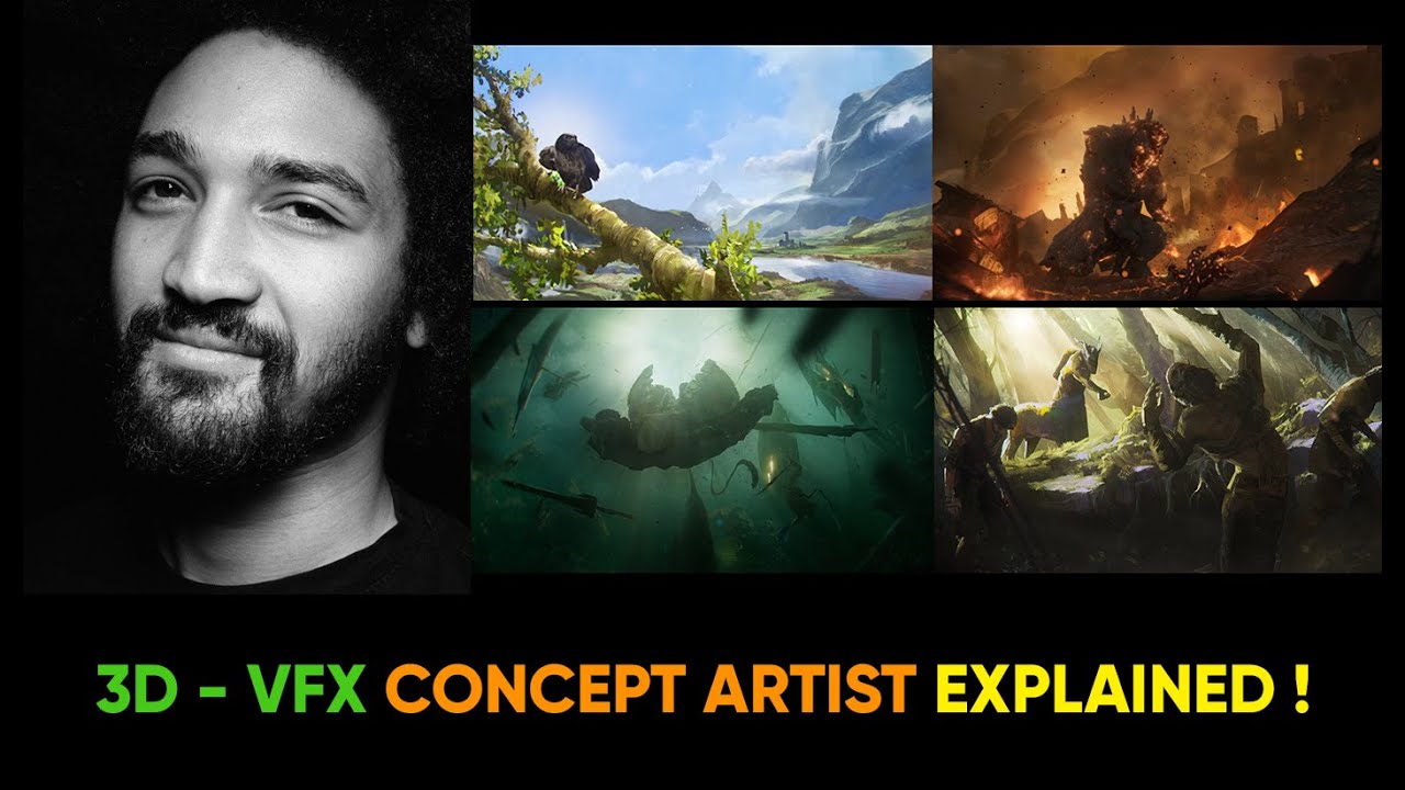 3D-VFX Concept Artist explained ! Studesaintceran - mentoring program ...