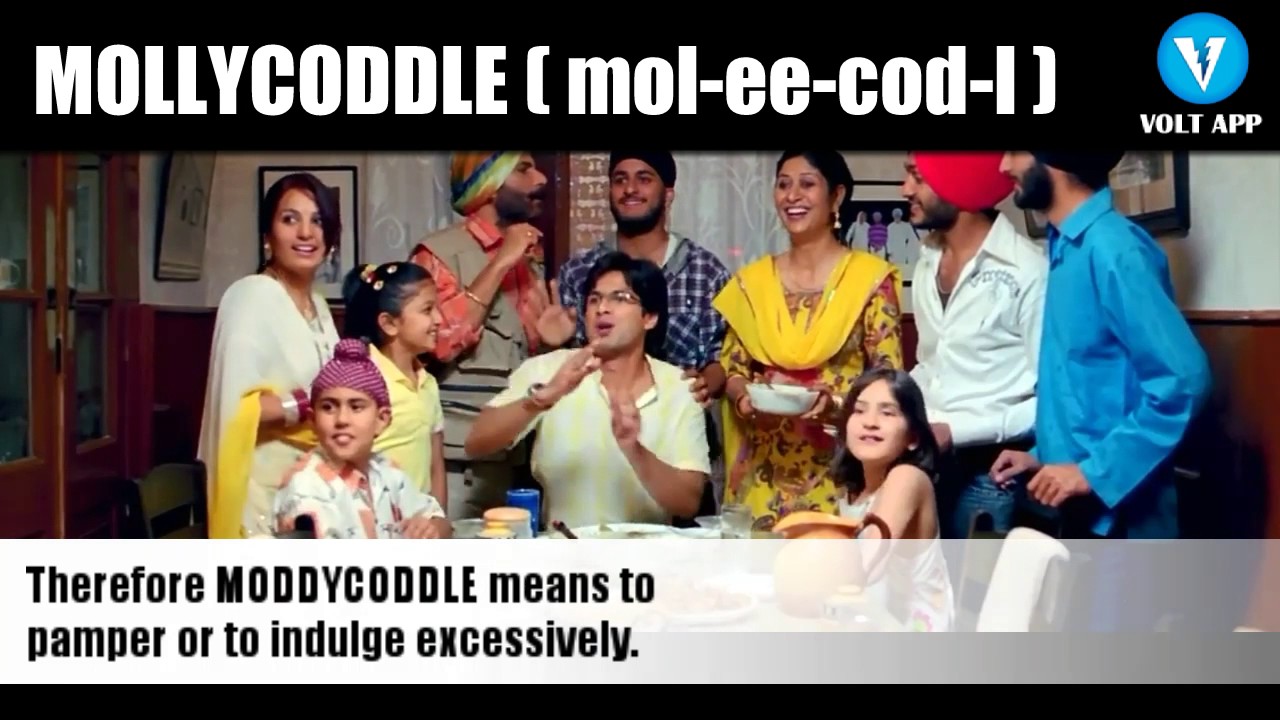 MOLLYCODDLE | Learn English Vocabulary | VoLT Vocabulary App | Jab We ...