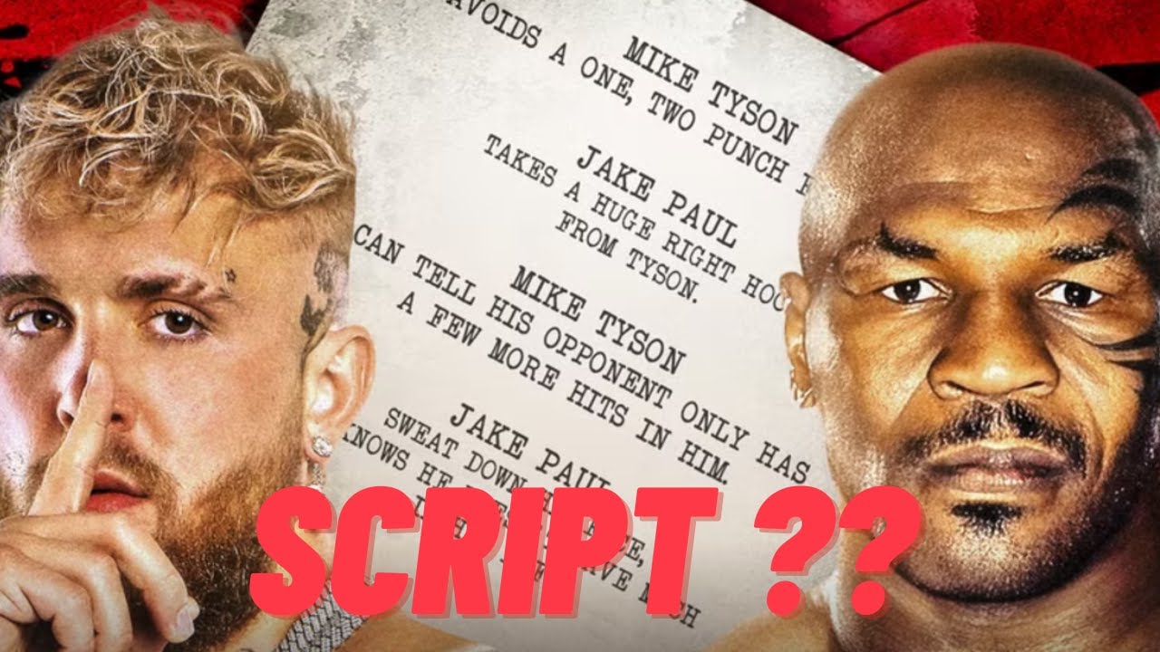 is mike tyson vs jake paul fight script ? || mike tyson || jake paul ...