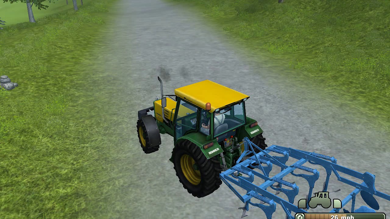 Farming simulator 2013 on old pc - YouTube
