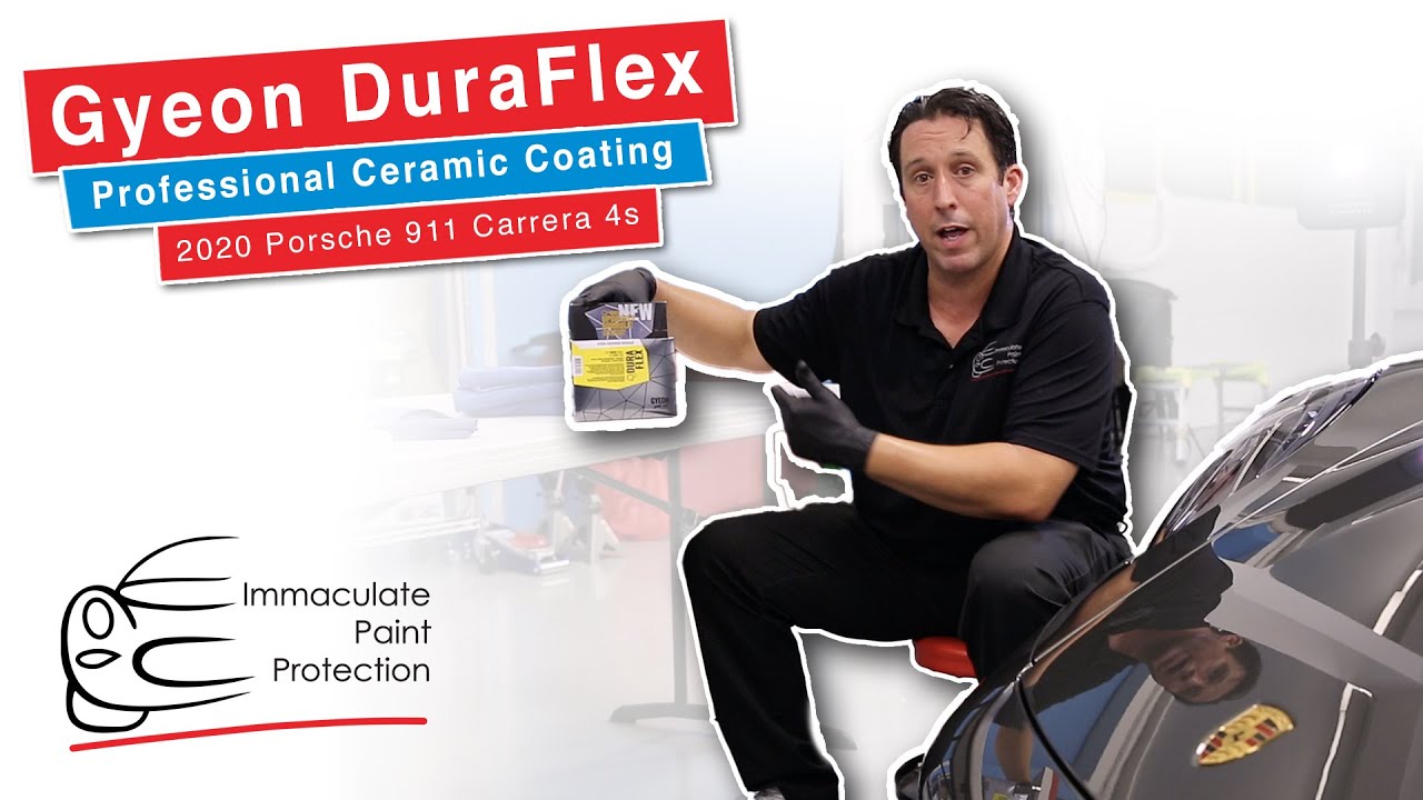 Gyeon DuraFlex | Professional Ceramic Coating installed on a 2020 911 ...