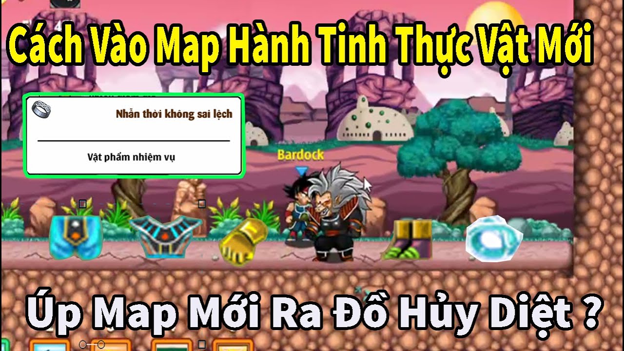 Nro- Cách Vào Map Hành Tinh Thực Vật Mới | Úp Map Mới Sẽ Ra Đồ Hủy Diệt ...