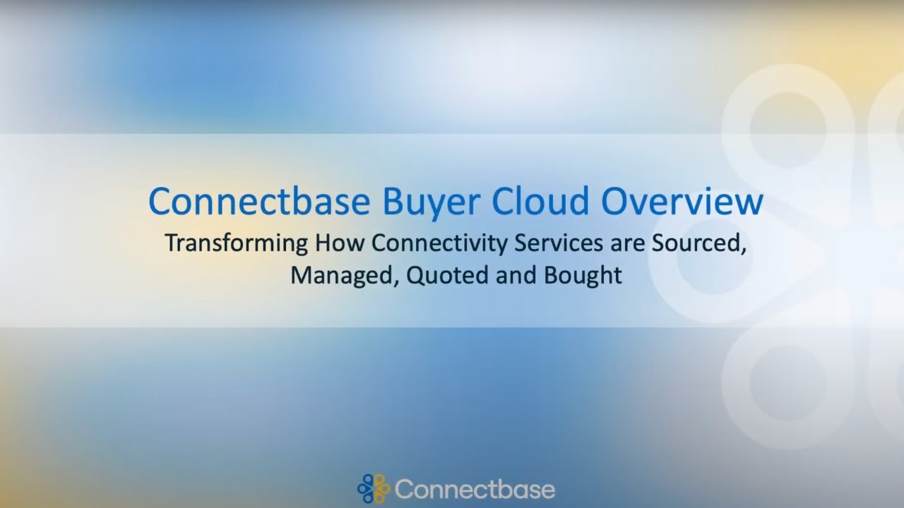 Connectbase Buyer Cloud Overview | Maria Sterck, SVP of Platform - YouTube