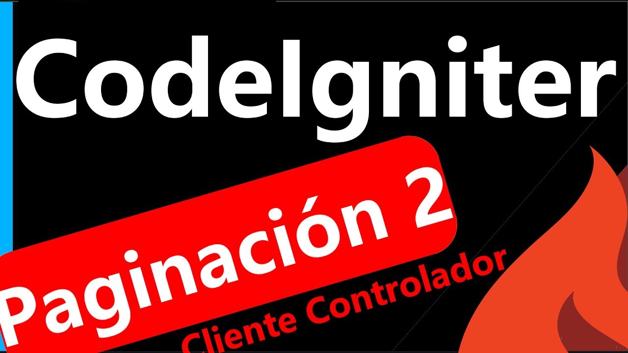 Paginación de una tabla Bootstrap con CodeIgniter 3 🔥 #22 parte 2 paginacion Vista/Controlador ...