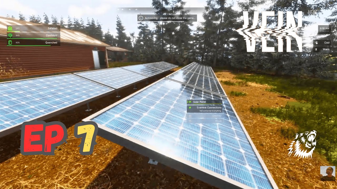 VEIN - Part 7 - The Beginning - Zombie Apocalypse - SOLAR PANELS - YouTube