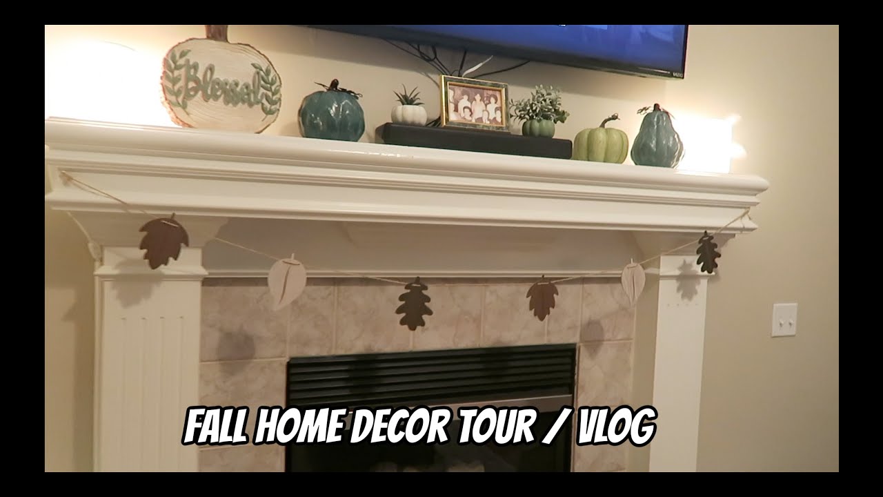 FALL HOME DECOR TOUR! / VLOG - YouTube