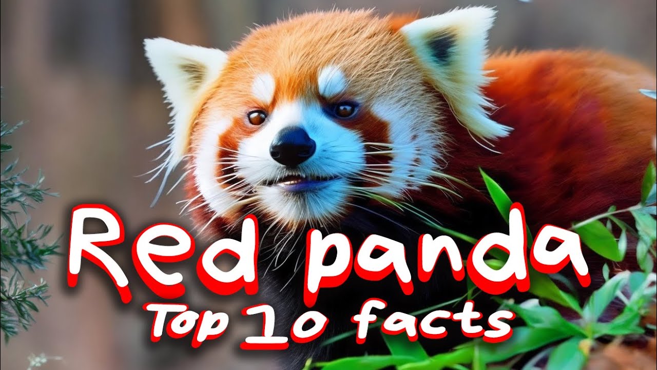 Red panda. TOP 10 unexpected facts - YouTube