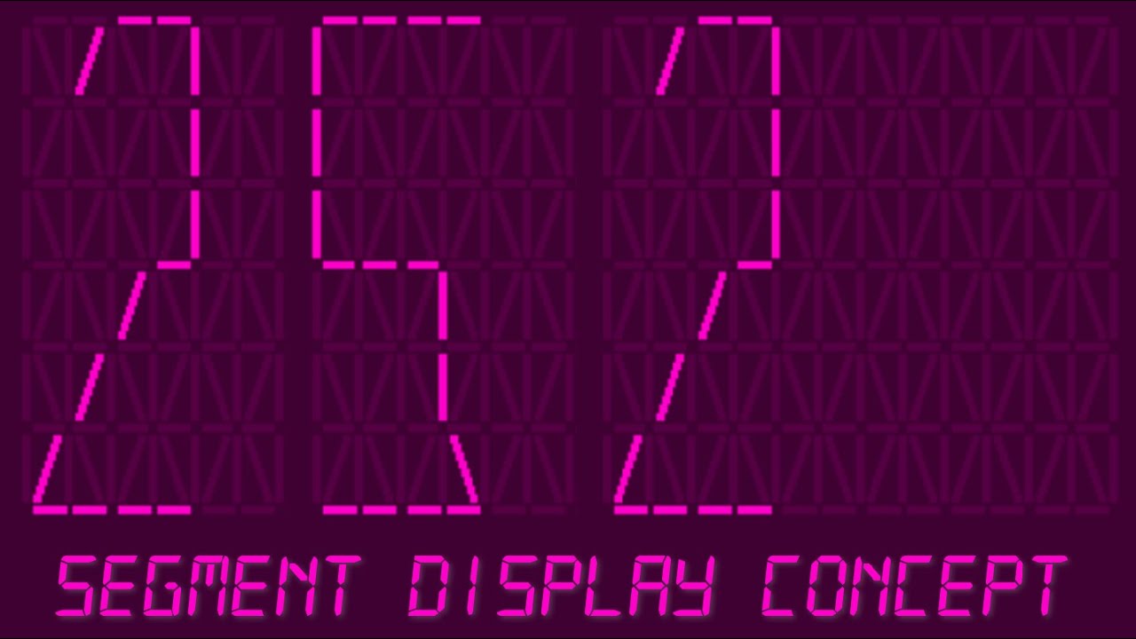 252 Segment Display - YouTube