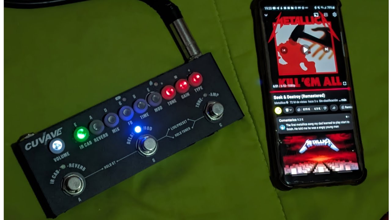 Metallica - Seek & Destroy ( Cubaby Test) High Gain Preset. - YouTube