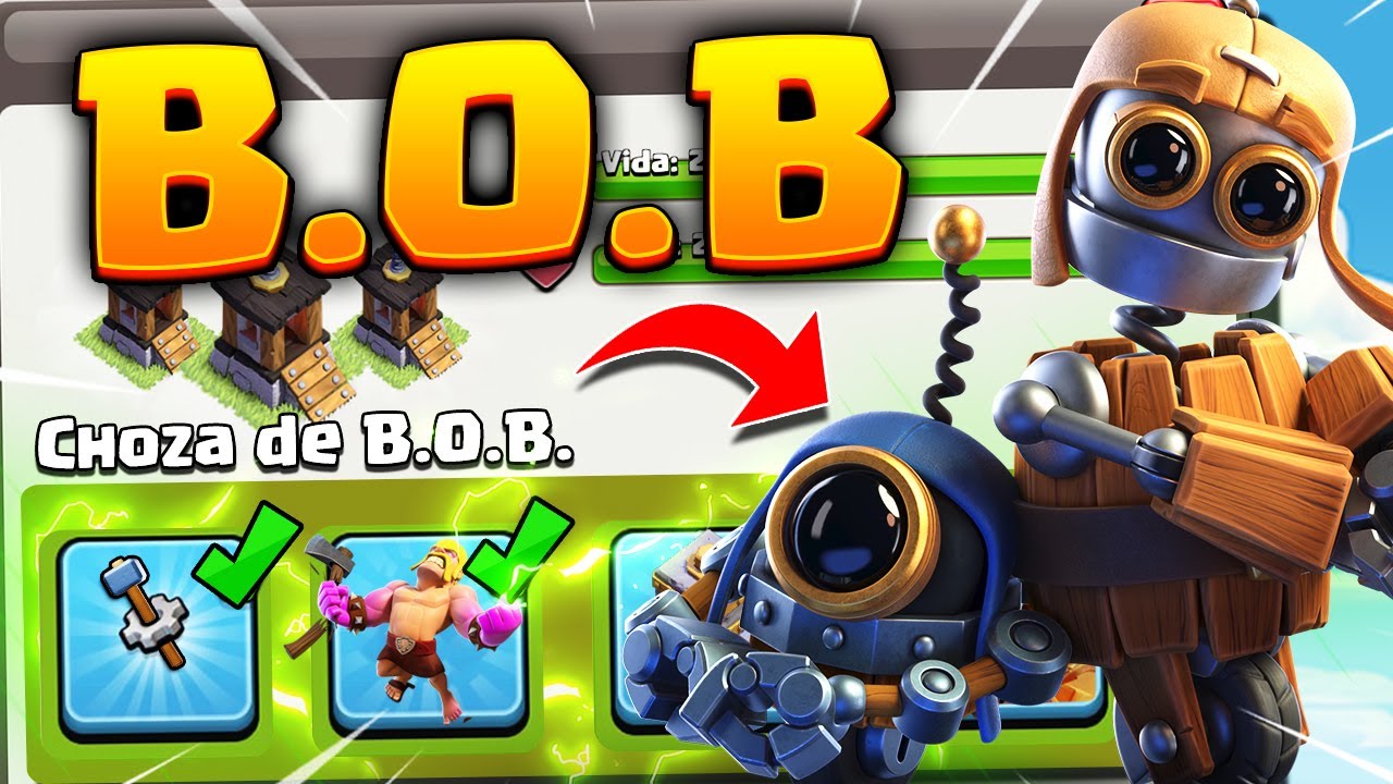 🚨OFICIAL: ASÍ SERÁ B.O.B el 8º CONSTRUCTOR de CLASH OF CLANS!🚨 Así ...