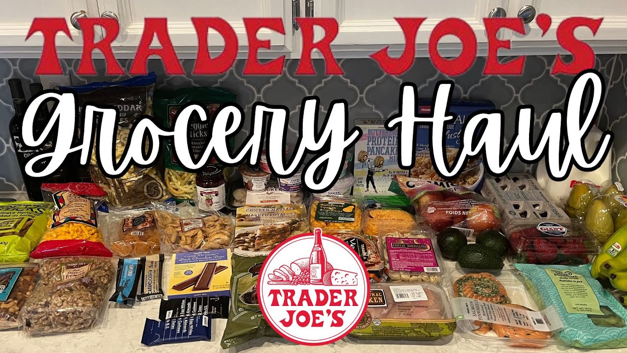 Weekly grocery haul! Trader Joe's, still under BUDGET! - YouTube