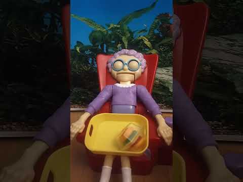 well Greedy Granny are u still sleeping!!#sleeping granny# Granny Goliath